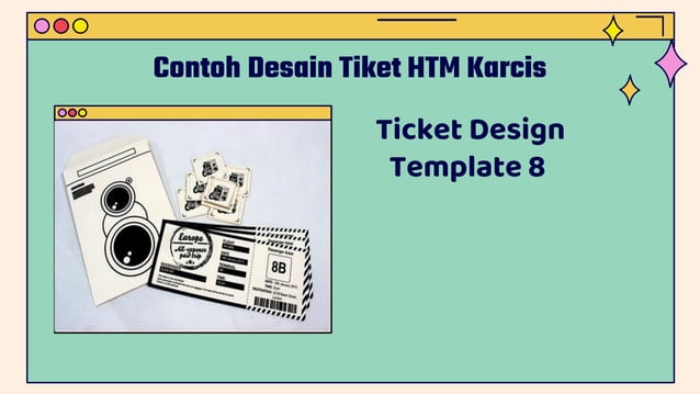 20 contoh desain tiket | PDF