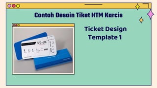 20 contoh desain tiket | PDF