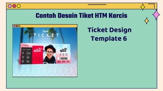 20 contoh desain tiket | PDF