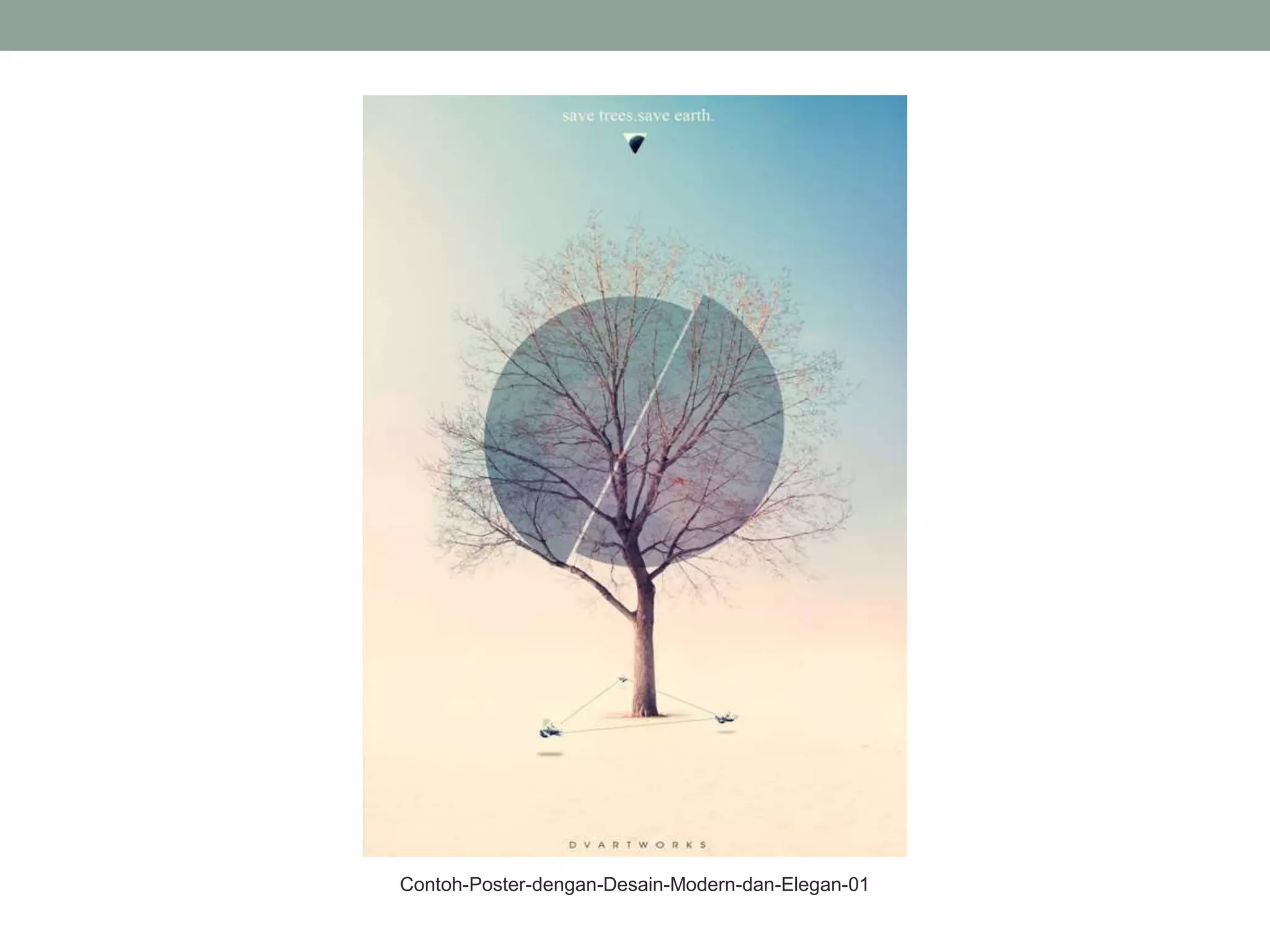 20 contoh poster dengan desain modern dan elegan | PPTX