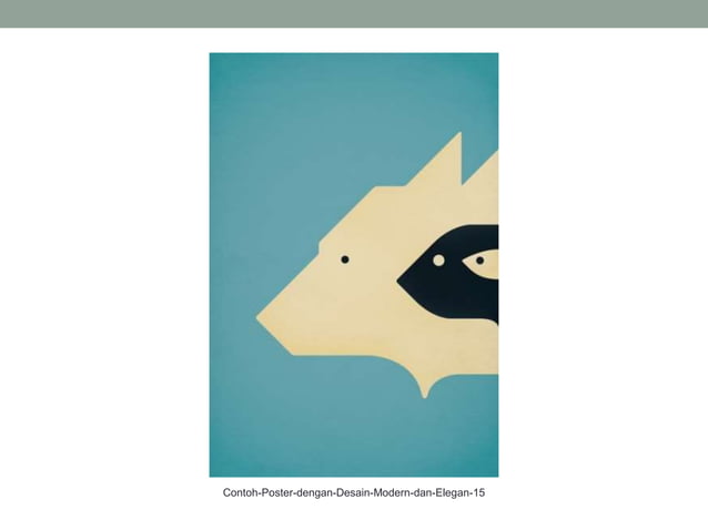 20 contoh poster dengan desain modern dan elegan | PPTX