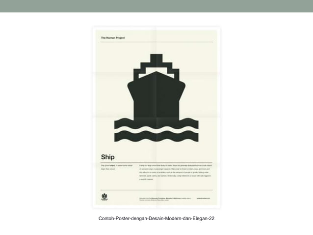 20 contoh poster dengan desain modern dan elegan | PPTX