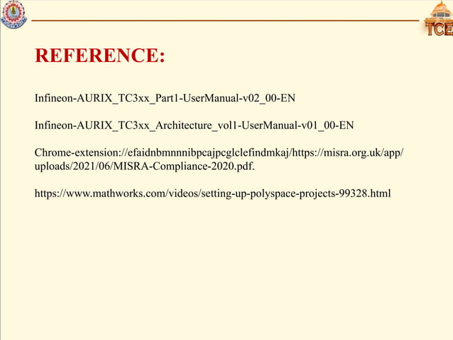 MISRA and Polyspace Guideline and Trap handlng.pptx | Programming Languages | Computing