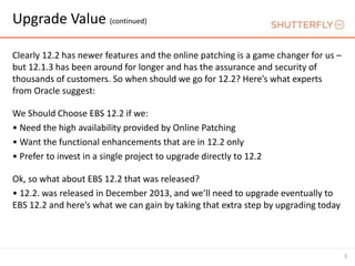EAA Oracle EBS Upgrade | PPT