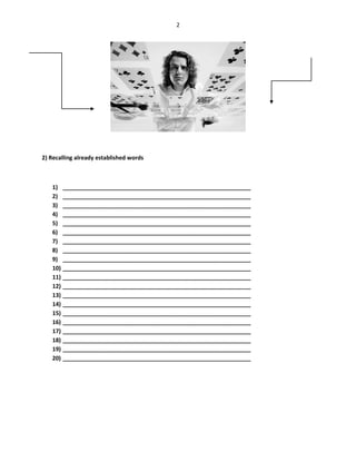 Creative Writing Course Worksheets | PDF