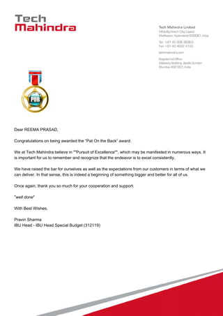 POB Certificate 2_RMG Head | PDF