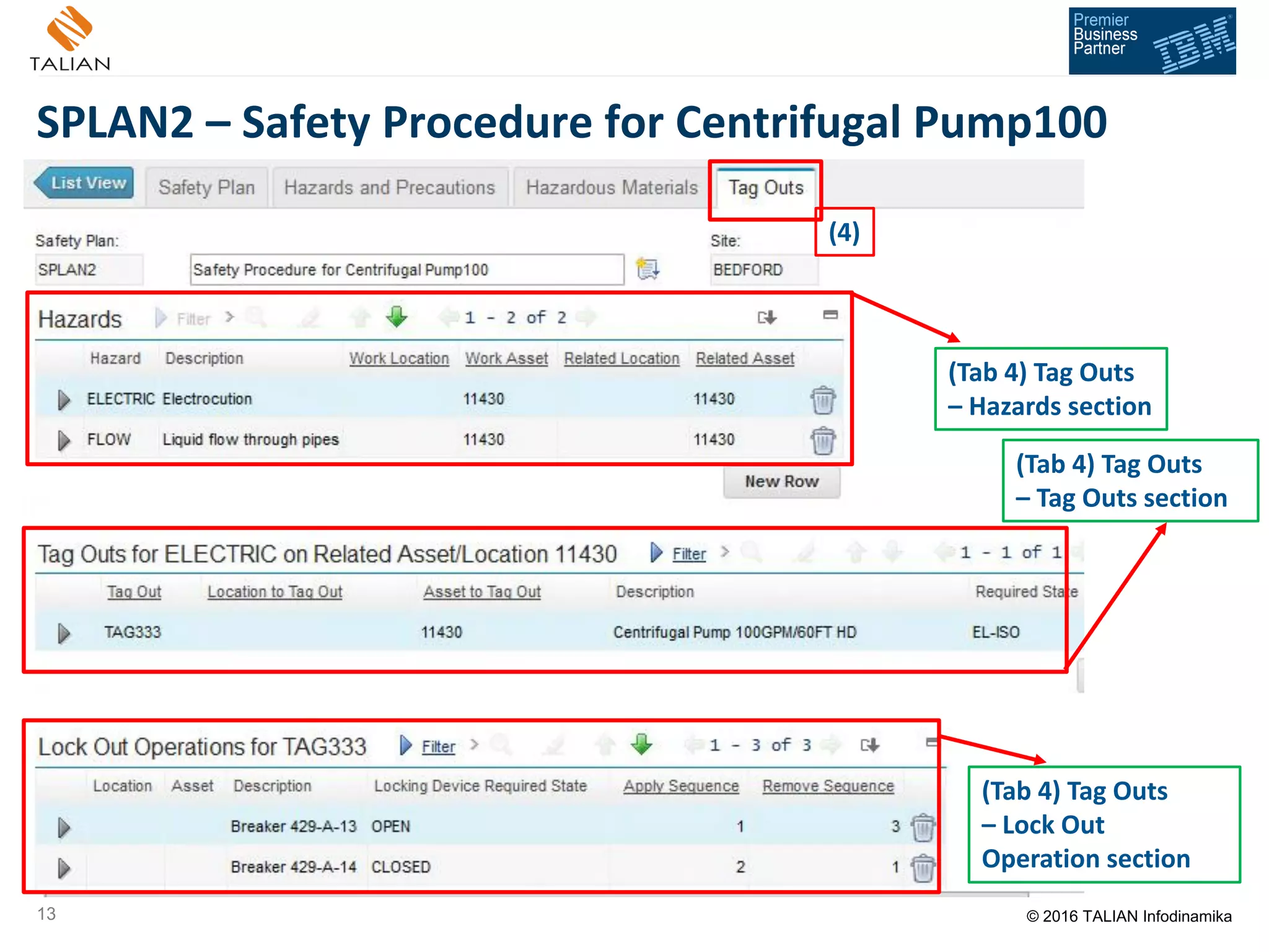Using IBM MAXIMO Safety Plans | PDF