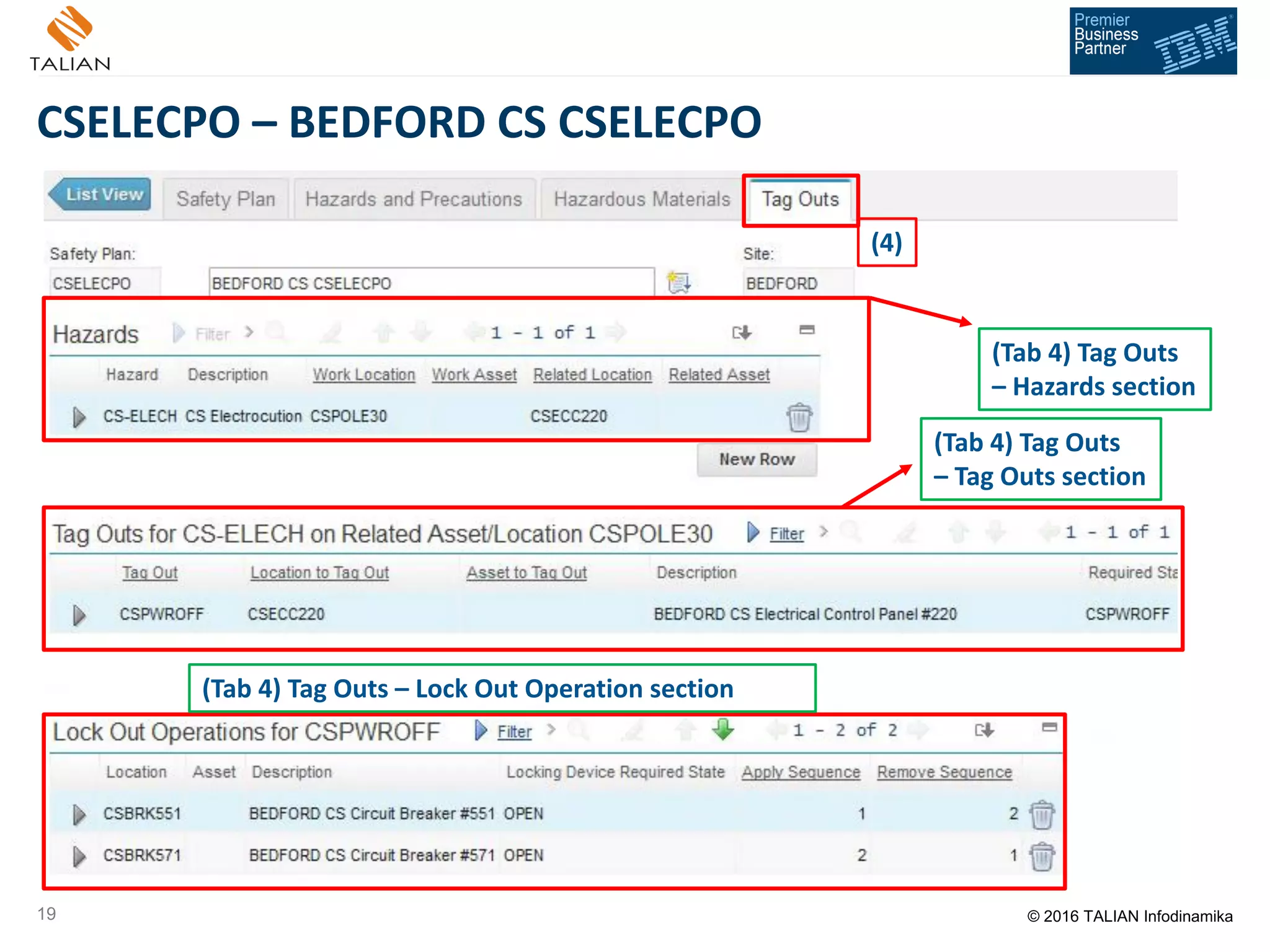 Using IBM MAXIMO Safety Plans | PDF