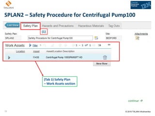 Using IBM MAXIMO Safety Plans | PDF