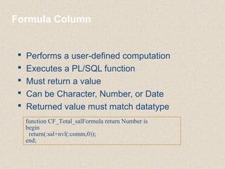 oracle-reports6i | PPT