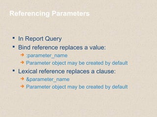 oracle-reports6i | PPT