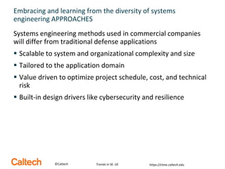 Current Trends in Systems Engineering | PDF