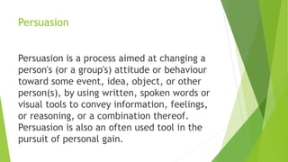 principles of persuation | PPTX