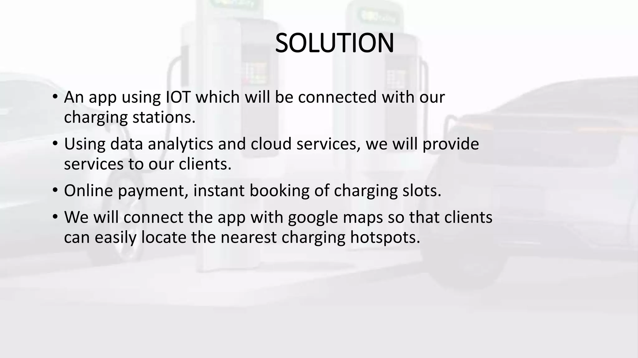 EV CHARGING WITH IOT | PPTX