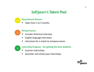 Software engineering with Softjourn | PPT