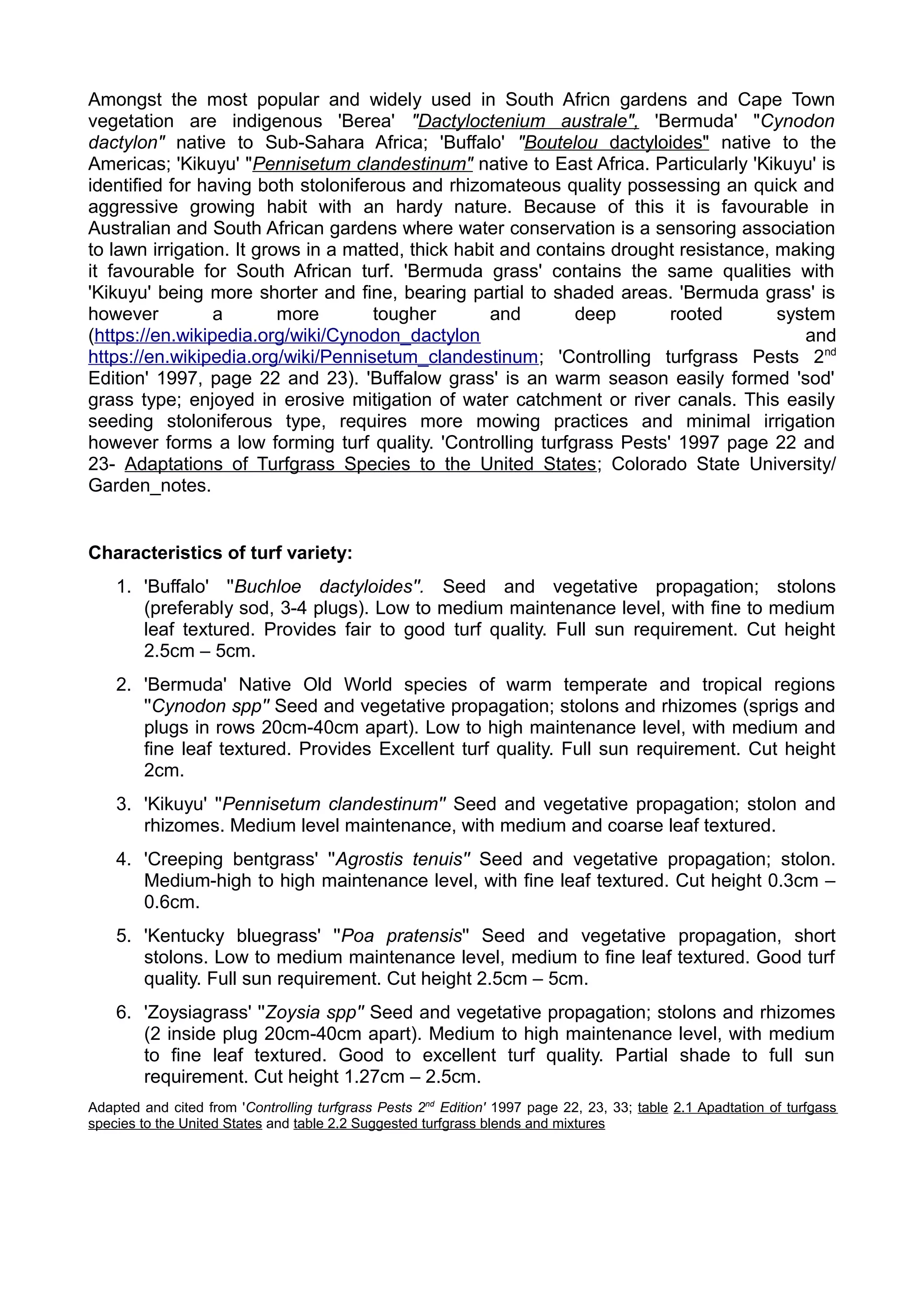 Turf Culture 1 | ODT