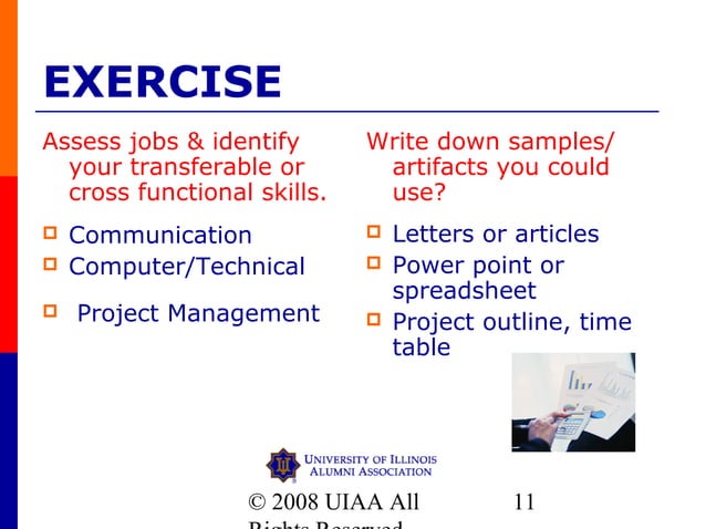Career Portfolio updated 072010 | PPT