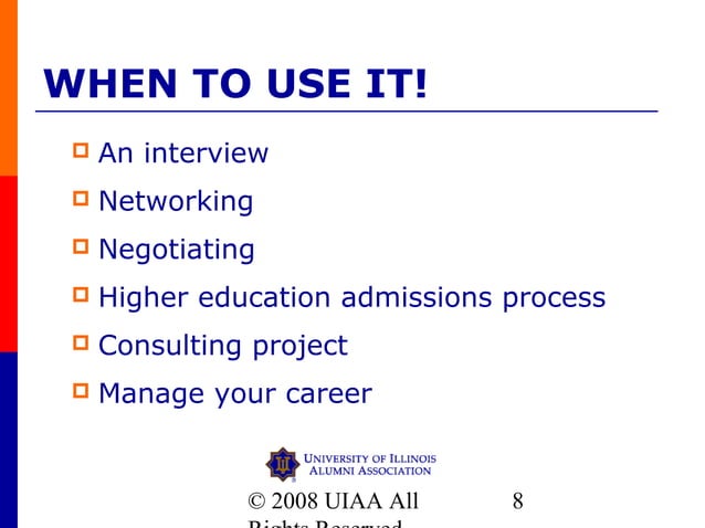 Career Portfolio updated 072010 | PPT