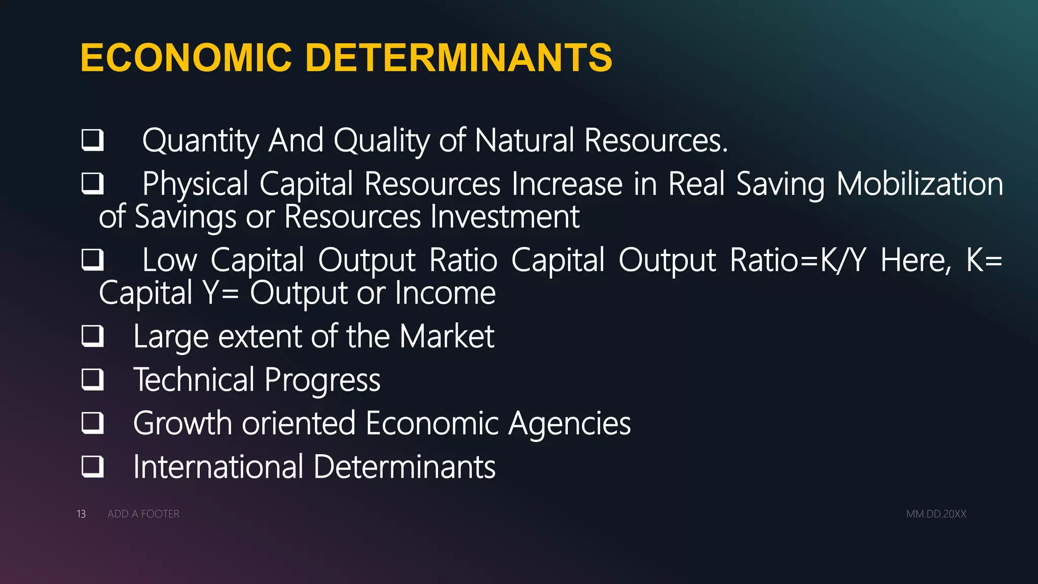 (20 )economic development in india ppt hari master piece | PPTX