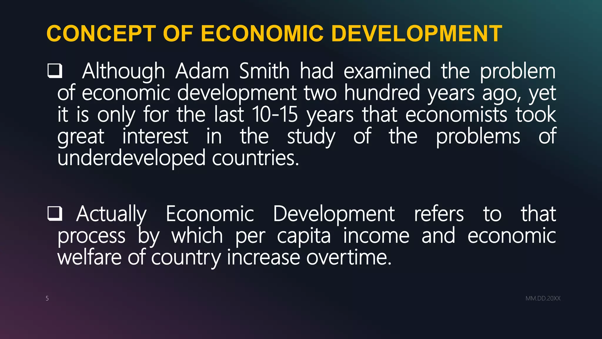 (20 )economic development in india ppt hari master piece | PPTX