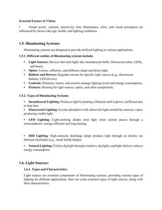 ILLUMINATION ENGINEERING WITH BASIC INTRODUCTION | PDF