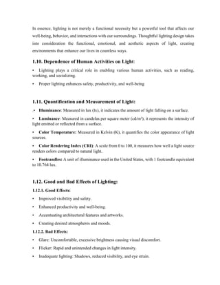ILLUMINATION ENGINEERING WITH BASIC INTRODUCTION | PDF