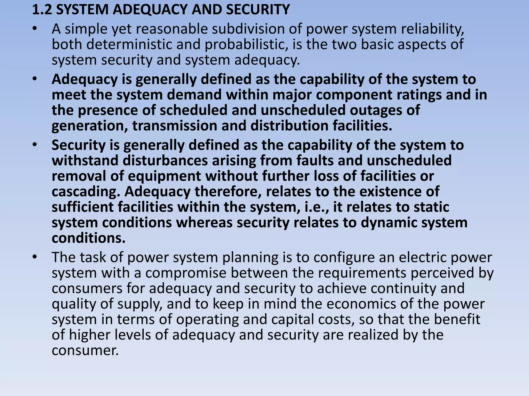 20EEE659T - UNIT - 2 - POWER SYSTEM PLANNING AND RELIABILITY.pptx
