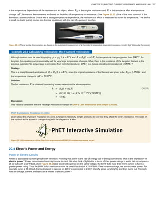 20 electric current resistance ohms law | PDF | Physics | Science
