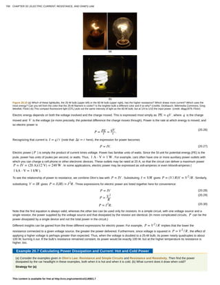 20 electric current resistance ohms law | PDF | Physics | Science