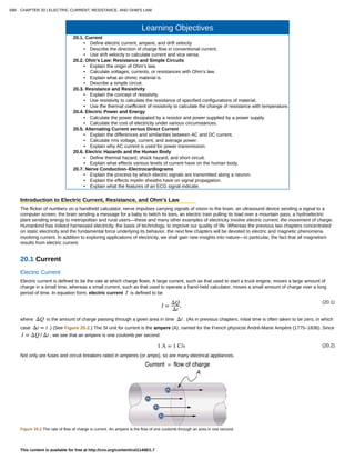 20 electric current resistance ohms law | PDF | Physics | Science