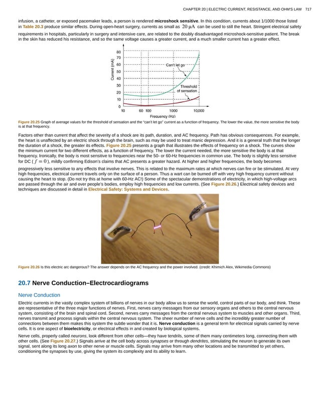 20 electric current resistance ohms law | PDF | Physics | Science