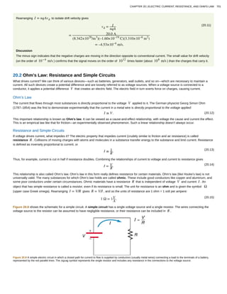 20 electric current resistance ohms law | PDF | Physics | Science