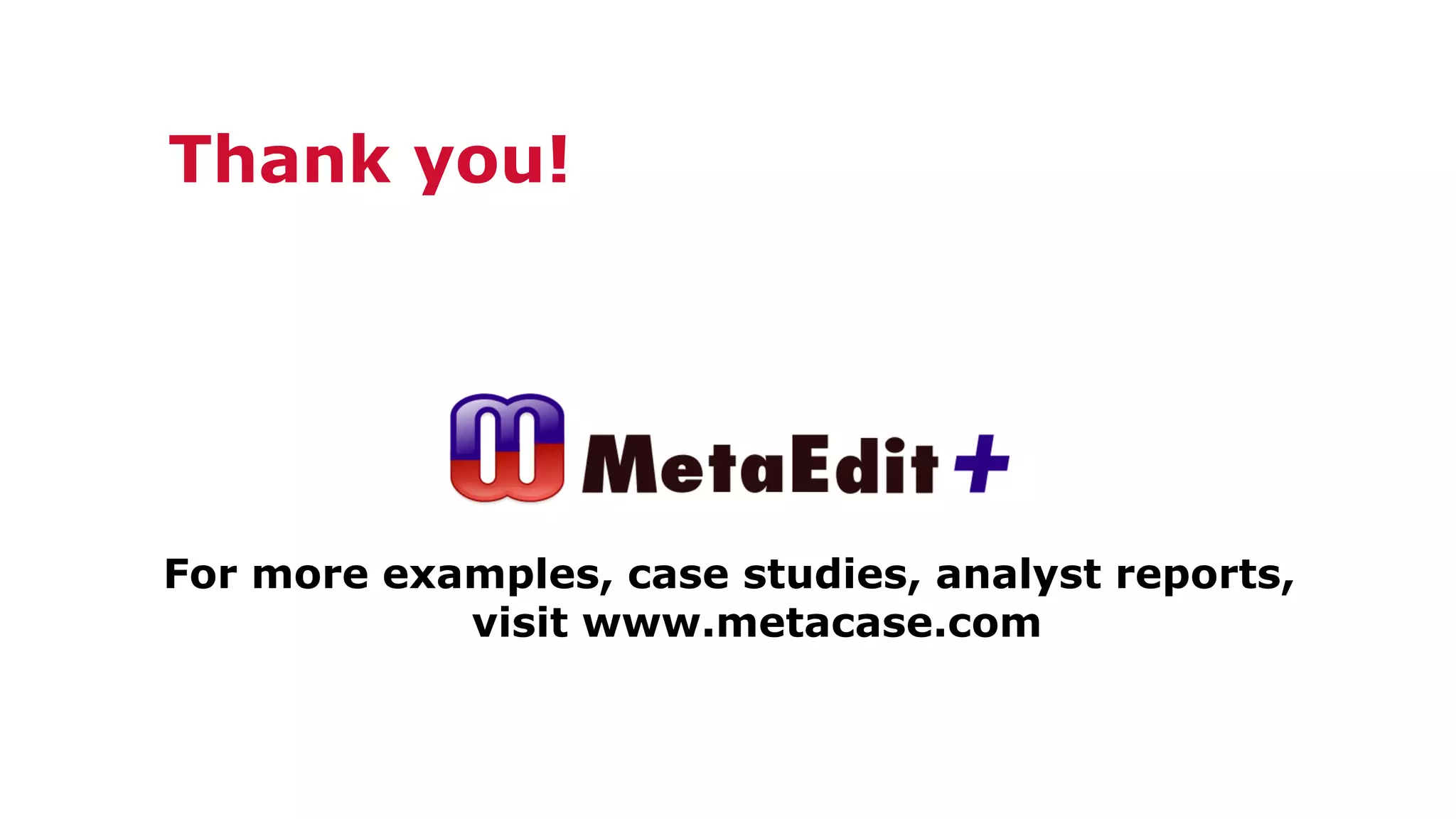 20 examples on Domain-Specific Modeling Languages | PPT