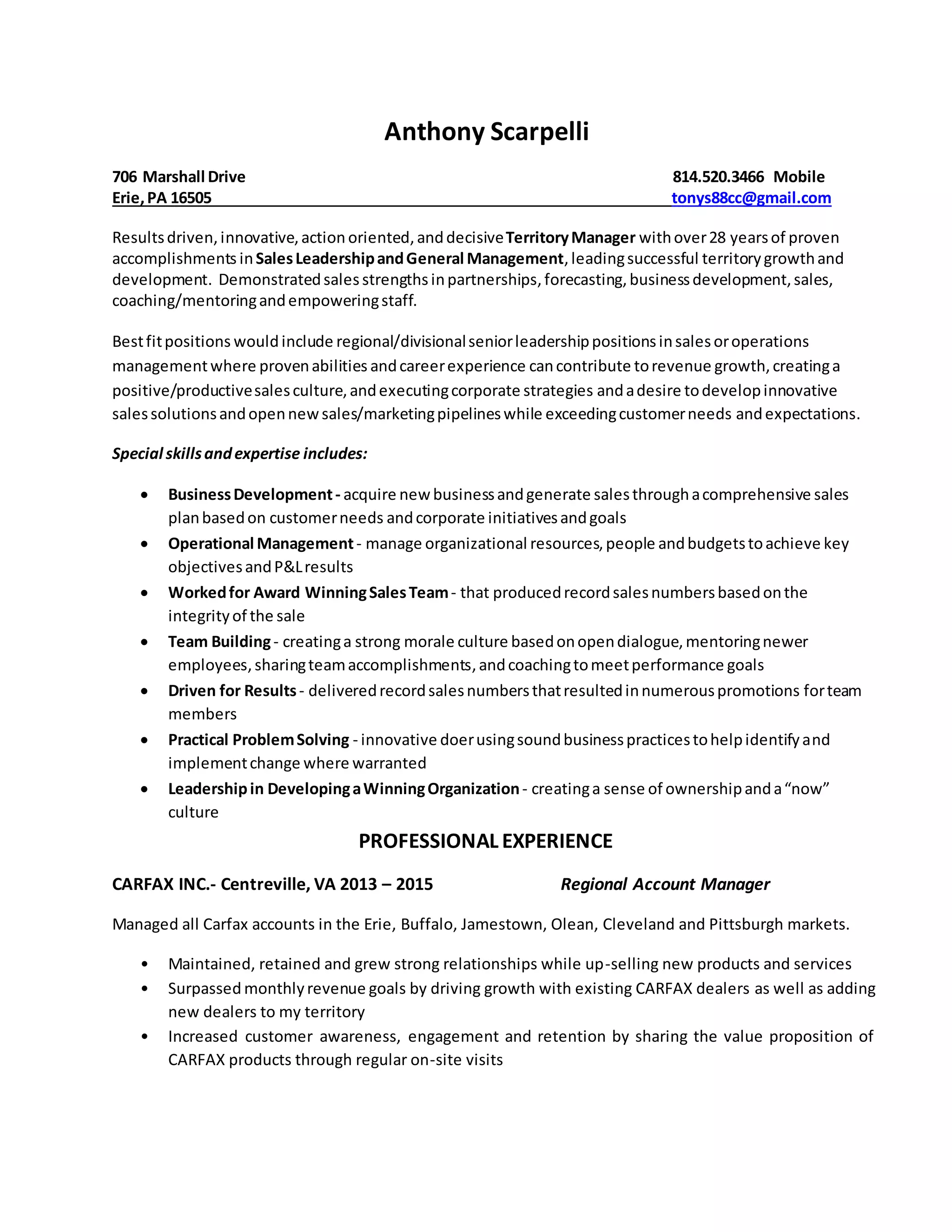 Tony Scarpelli Resume | DOCX