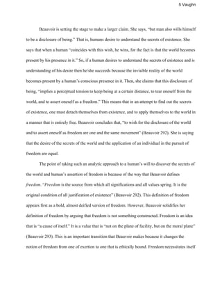 Philosophy Argument Paper | PDF