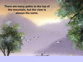 Chinese Proverbs Nature