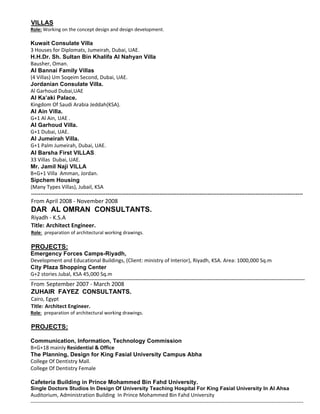 CV_REFAEI GALAL SENIOR ARCHITECT | PDF