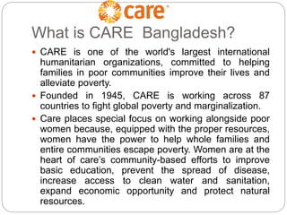 Care International - Bangladesh | PPTX