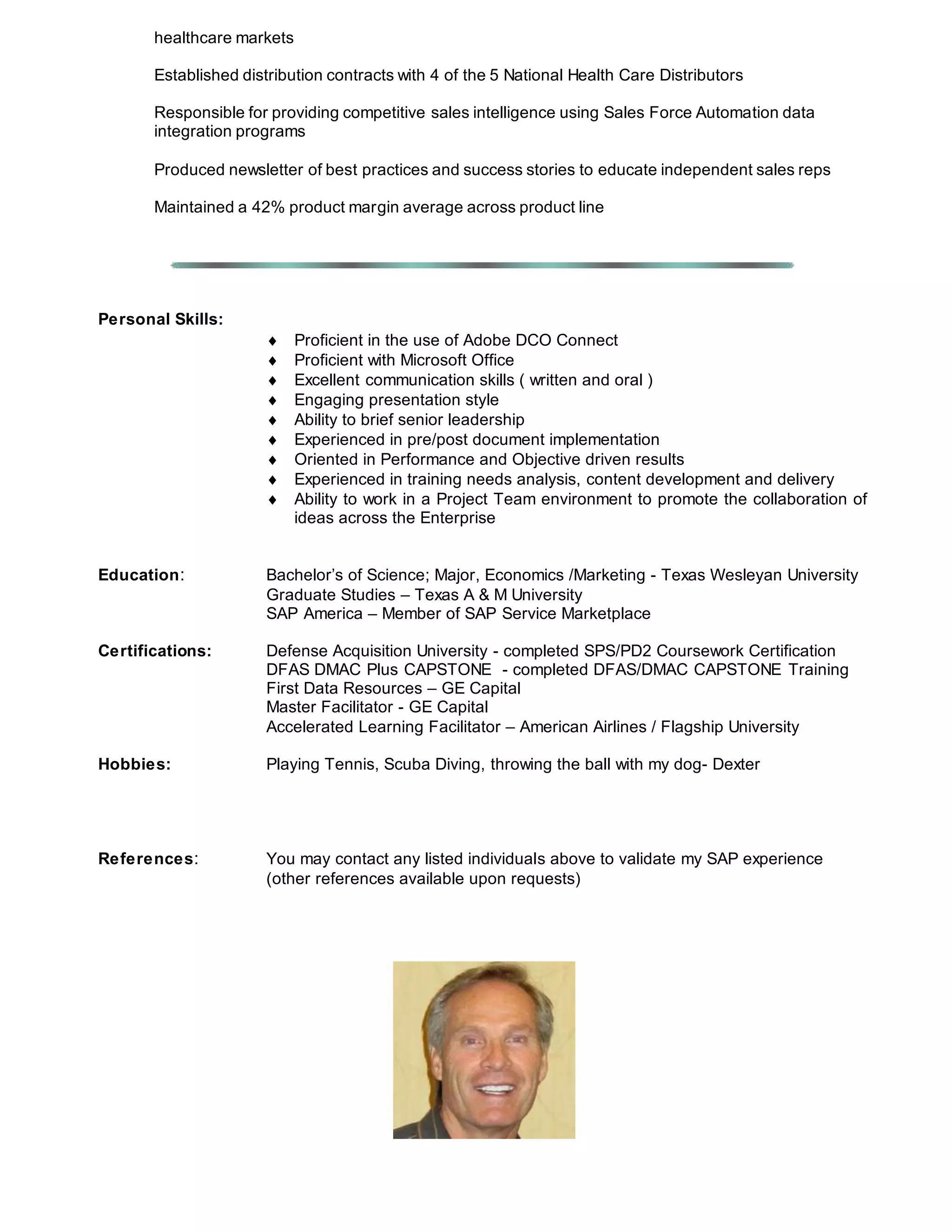Robert Schartz SAP-GFEBS Resume 2015 | DOCX