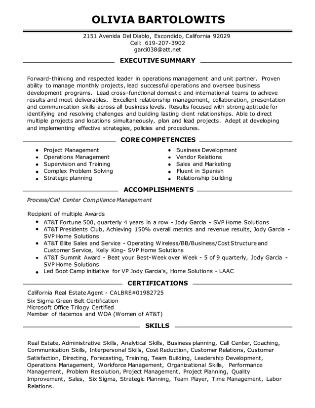 OLIVIA BARTOLOWITS 2016 garci Resume | PDF