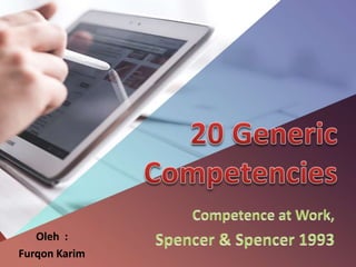 20 generic competencies | PPTX