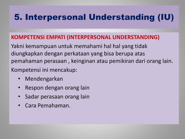 20 generic competencies | PPTX