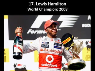 20 Greatest All-time Formula 1 Drivers | PDF