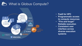 Globus Compute Introduction - GlobusWorld 2024 | PPT