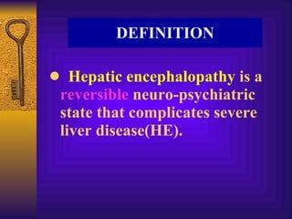20 hepatic enchephalopathy | PPT