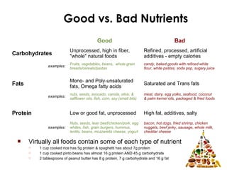 Human Nutrition | PPT | Healthy Cooking and Eating | Food & Drink