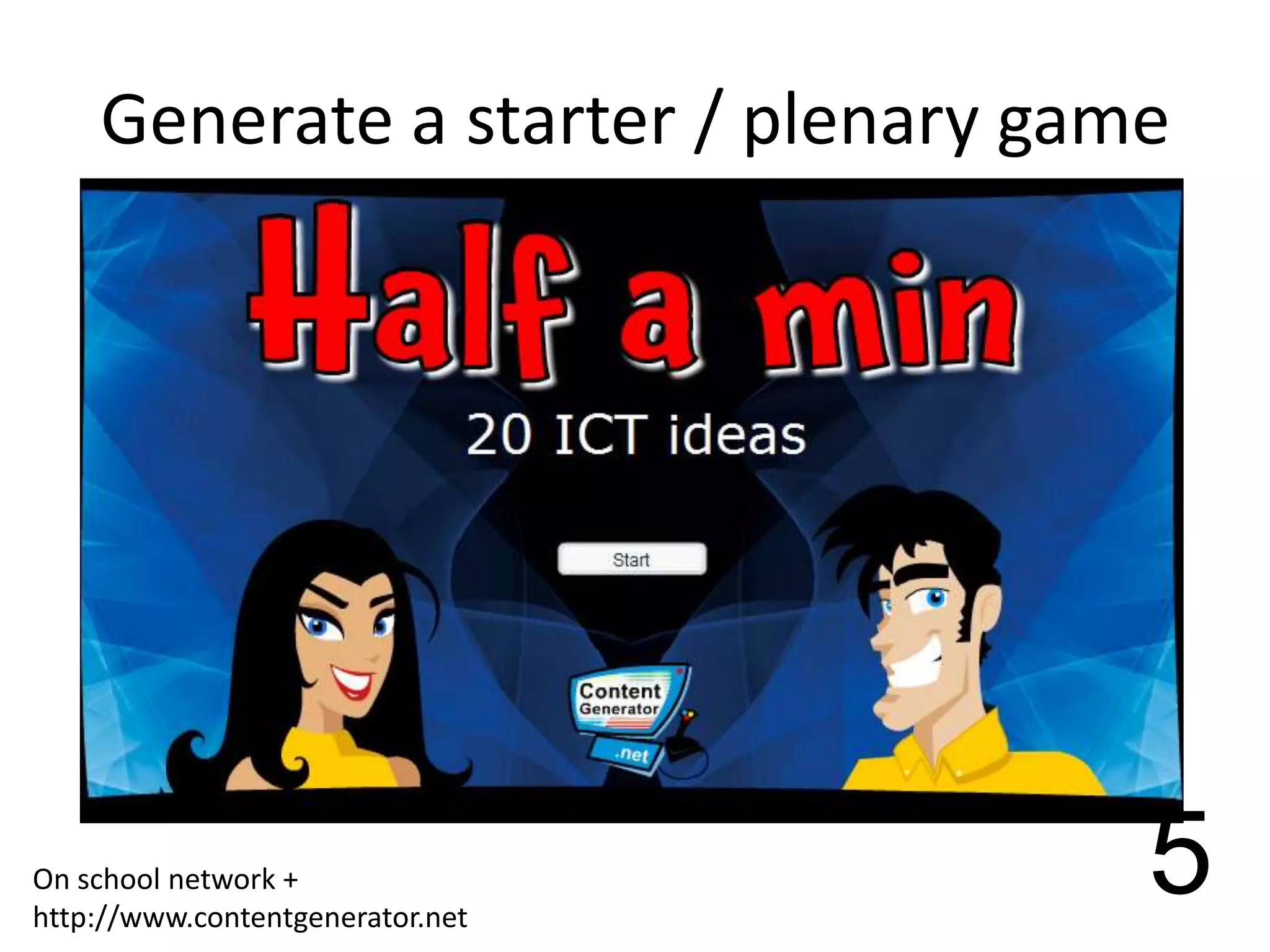 20 Ict Ideas In 10 Minutes | PPTX