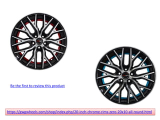 20 Inch Staggered Chrome Rims | PPT