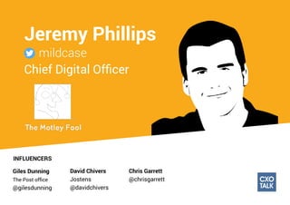 CXOTalk: 20 Influential Chief Digital Officers | PPT