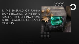 20 interacting fact about emerald gemstone | PPT